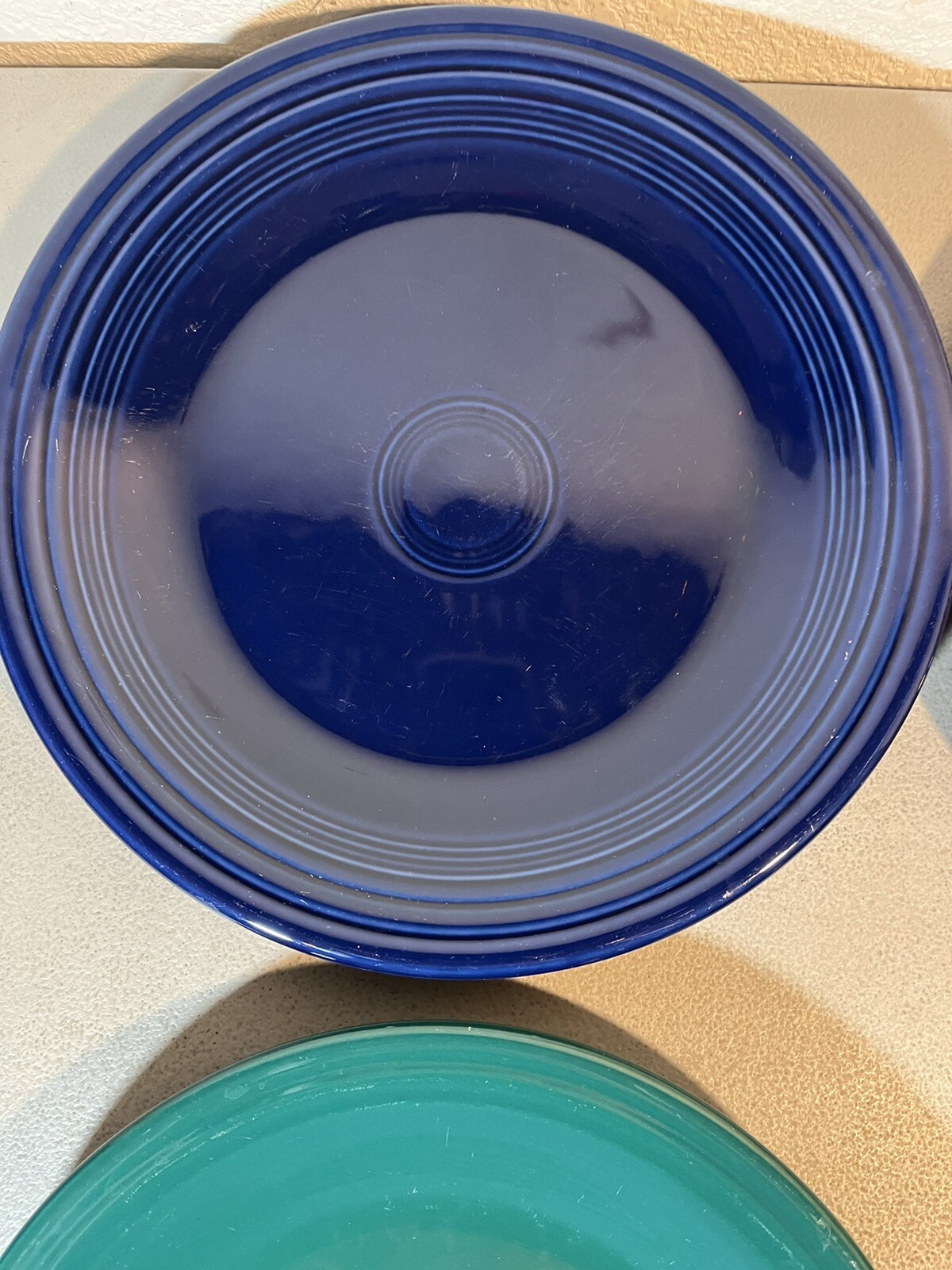 18 Piece Lot of Fiestaware dinner plates, Saucers, Mugs, FIESTA Homer ...