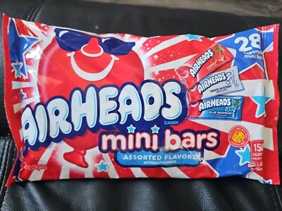 Airheads Mini Bars 02/26 Cherry, Blue Raspberry, Mystery SEALED NEW ...