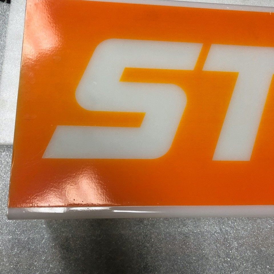 STIHL lighting cover sign box light wall light 24" x 8-1/2" | eBay