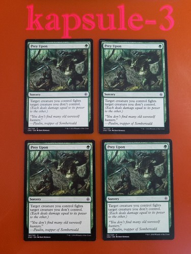 4x Prey Upon | Conspiracy Take the Crown | MTG Magic Cards | eBay