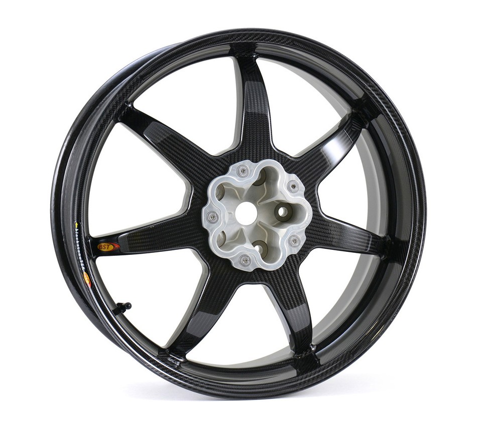 BST Carbon Fiber Rims Wheels Ducati V2 V4 1199 1299 Panigale 1299S ...