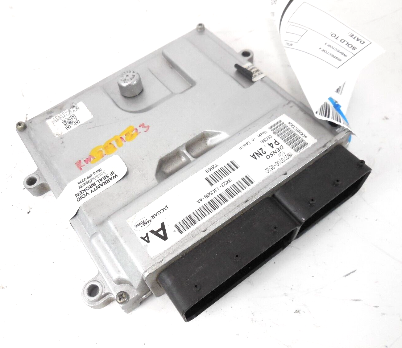 2010 10 Jaguar XF 4.2L Engine Control Module ECM ECU OEM 9X23-14C568-AA ...