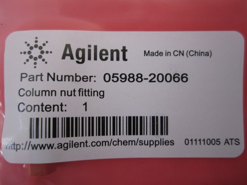 Agilent 05988-20066 Column nut for MS interface - FAST SHIPPING | eBay