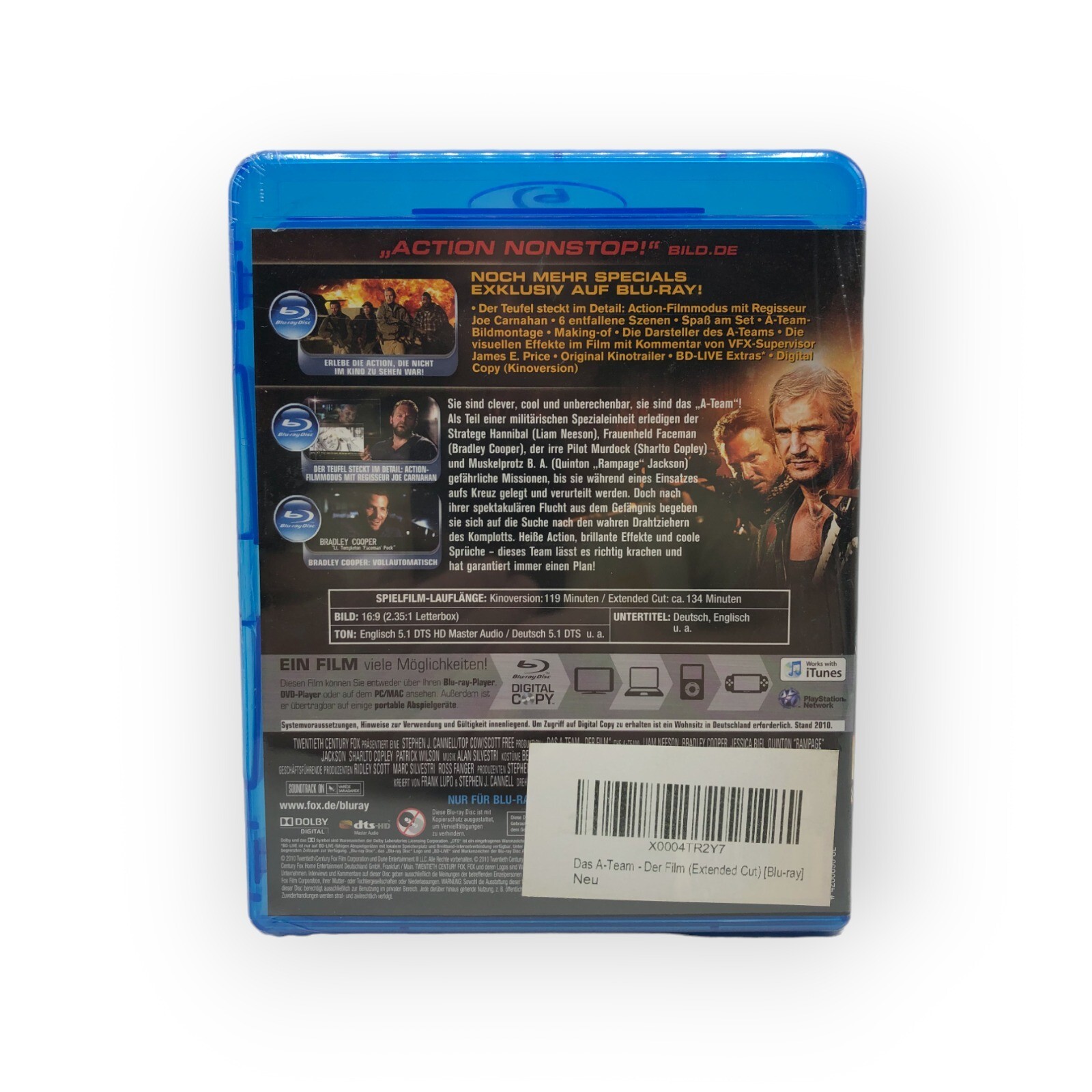 Das A-Team Der Film Blu-ray Extended Cut FSK ab 12 Jahre NEU | eBay