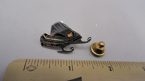 Vintage Black Snowmobile Motorized Sled Winter Vehicle Hat Lapel Pin | eBay