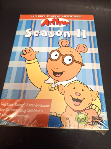 Arthur Season 11 Dvd PBS Animated Children 2008 5-Disc Set Rare ...