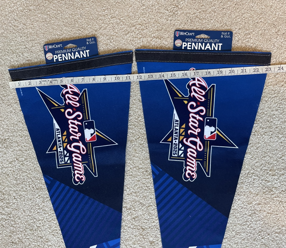 2025 MLB ALL STAR GAME OFFICIAL PREMIUM QUALITY PENNANT ATLANTA ...