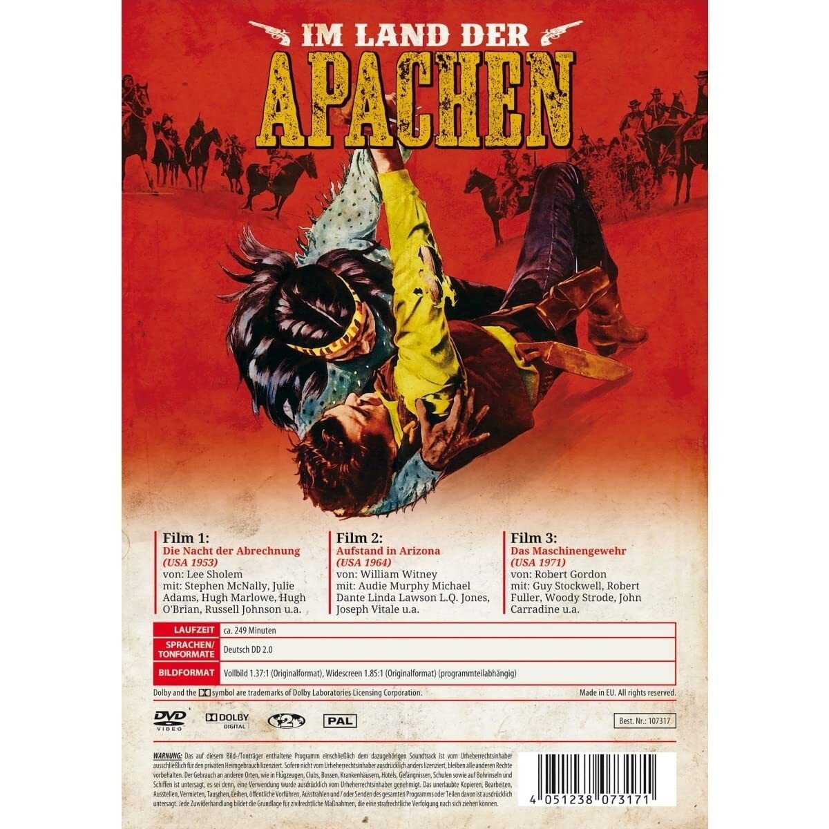 Im Land der Apachen (DVD) Nally Stephen Marlowe Hugh Adams Julie ...