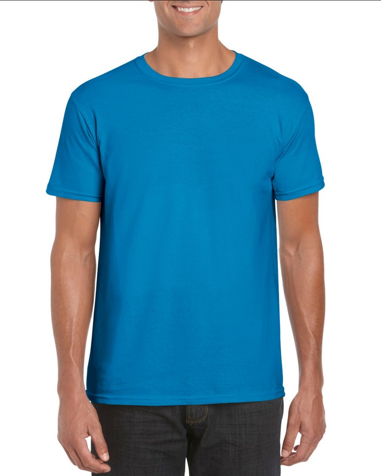 Gildan Softstyle Ringspun T-Shirt * Mens Plain Tee * Standard Blank ...