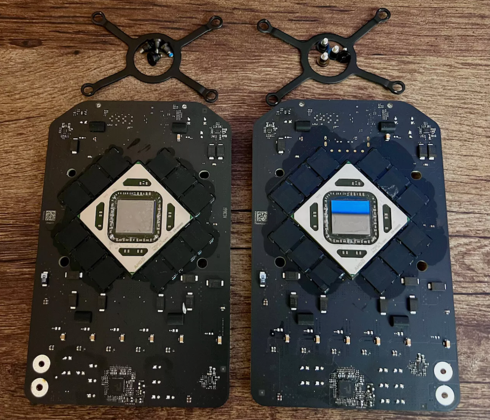 Dual AMD FirePro D700 6GB Video Card A & B For A1481 Mac Pro Late 2013 ...