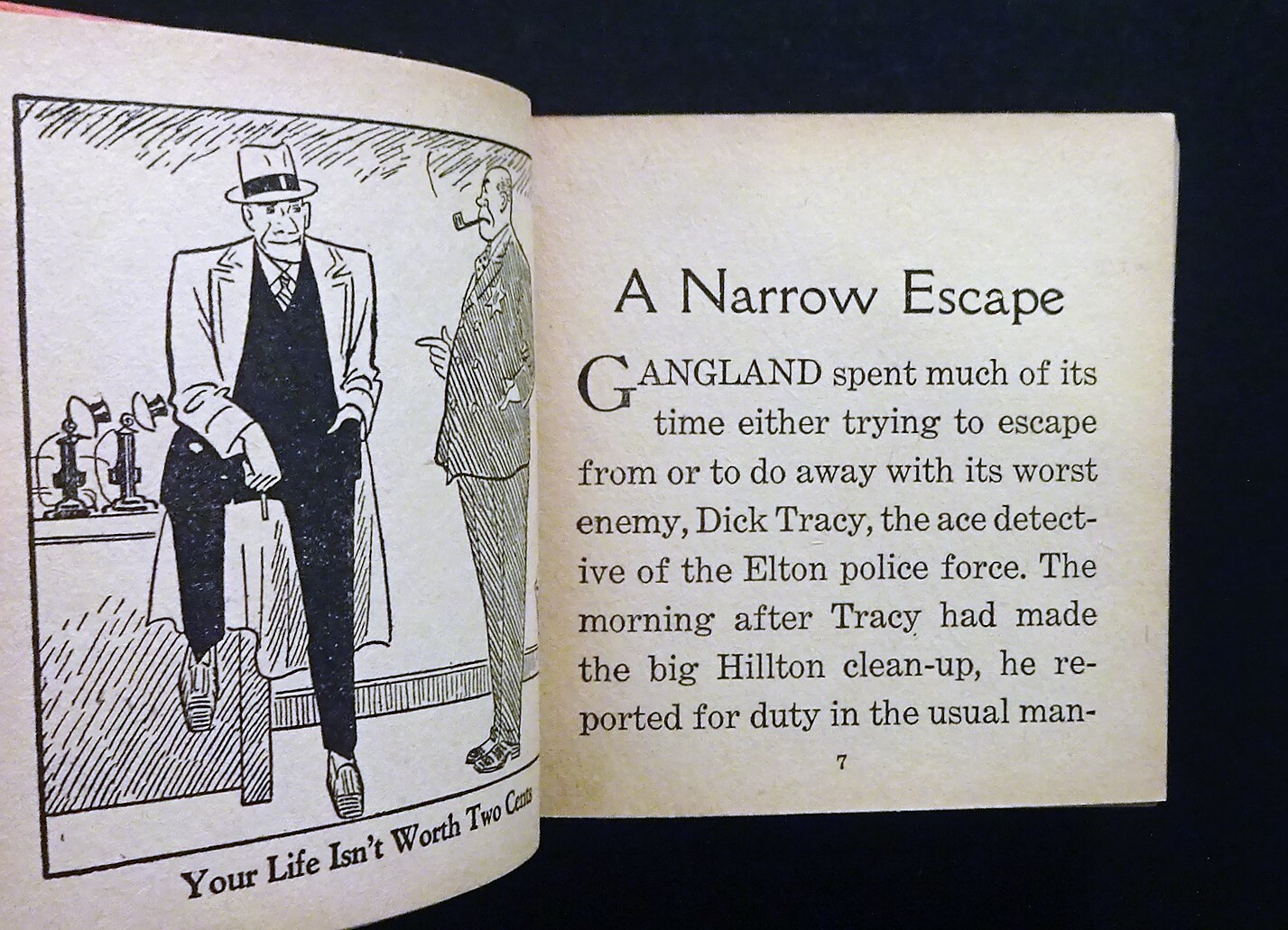 1932 The Adventures of DICK TRACY Detective #707 - 1st Ever Big Little ...