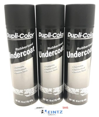 Duplicolor UC101(3Pack) Undercoating Paintable Rubberized Undercoat ...