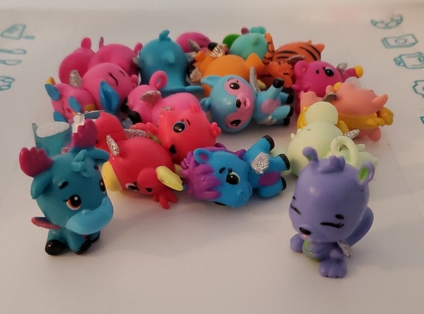 LOT of 18 Hatchimals 3 Purple Wing Colleggtibles ULTRA RARE? 14 Silver ...
