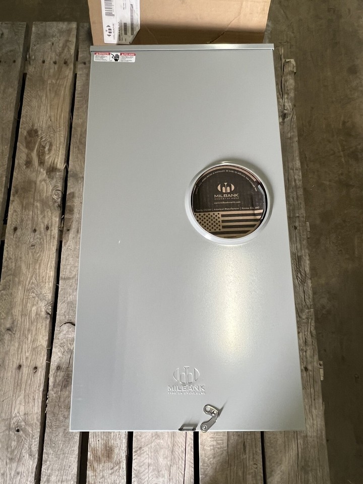 Milbank 320 Amp Ringless OH/ Meter Socket Base, Bypass 4T OHUG S2286-X ...