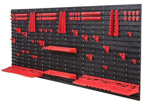 TOOL BOARD 172 x 78 CM WORKSHOP BOARD FOR TOOLS WALL MOUNTED DIY ...