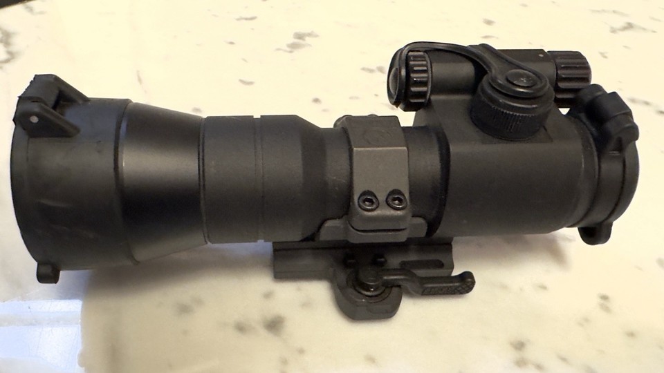 Aimpoint Comp ML2 2x With A.R.M.s Throw Lever Mount 2MOA dot | eBay