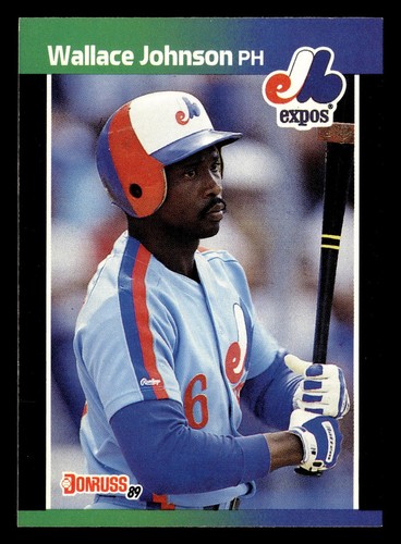 Wallace Johnson 1989 Donruss #484 Montreal Expos BASEBALL *083 | eBay