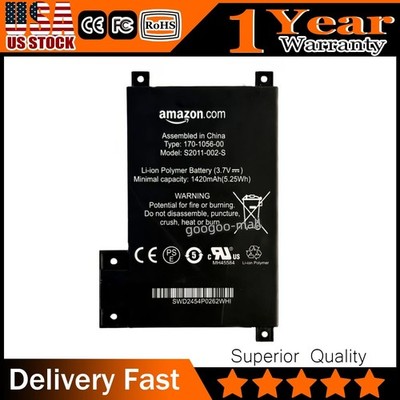 Genuine S2011-002-S Battery For Amazon Kindle Touch D01200 MC-354775 ...