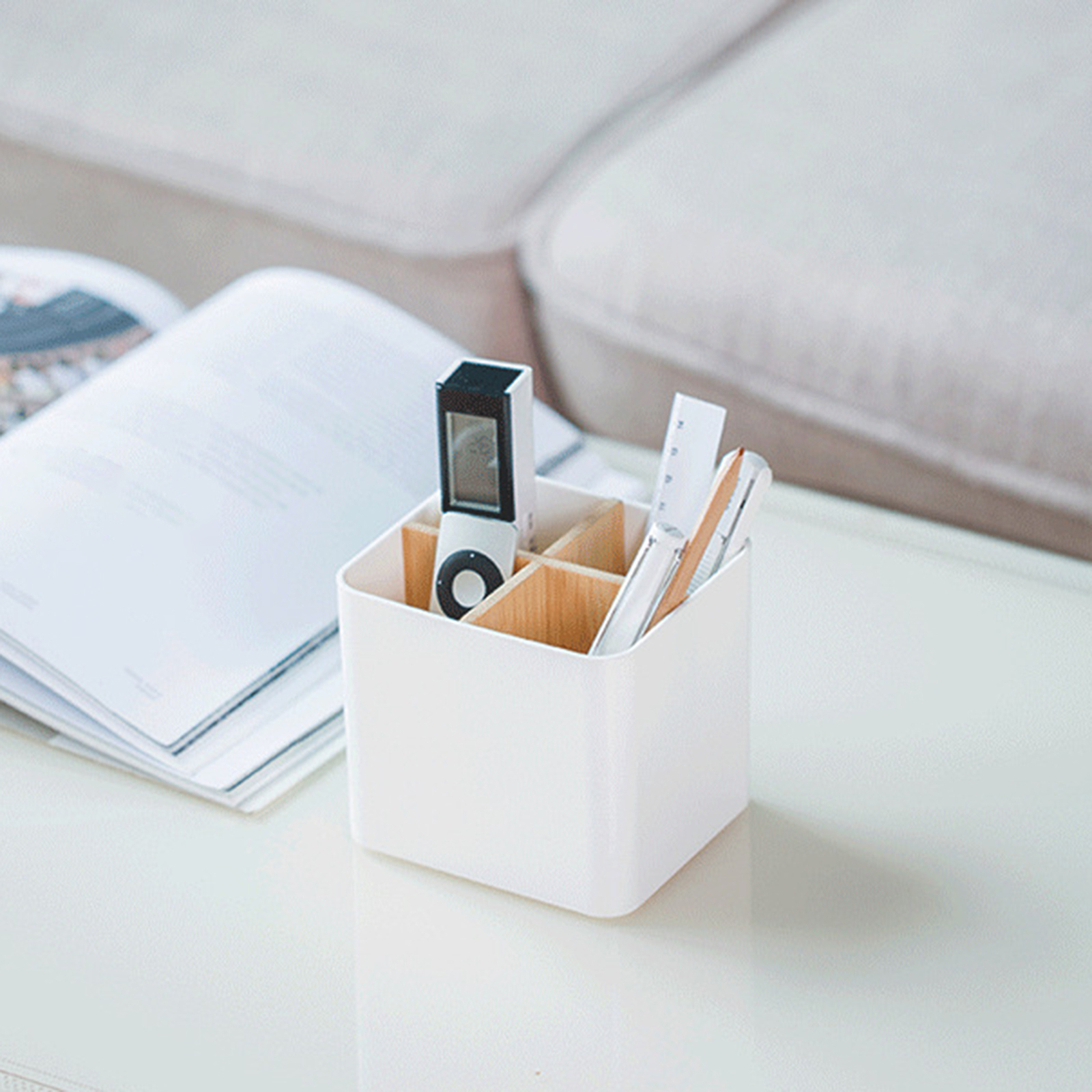 Pen Case Sturdy Tasteless Wide Application Desk Pencil Holder Creative ...