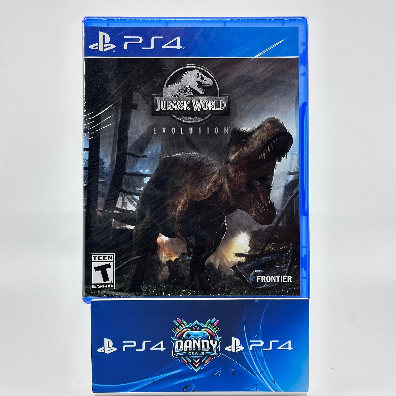 Jurassic World Evolution PS4 Brand New Barcode Hole Punched(PlayStation ...