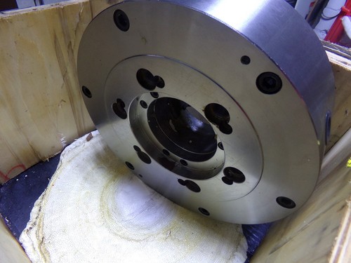 Gibraltar 93220606 3 Jaws, 12" Diam, Self Centering Manual Lathe Chuck ...