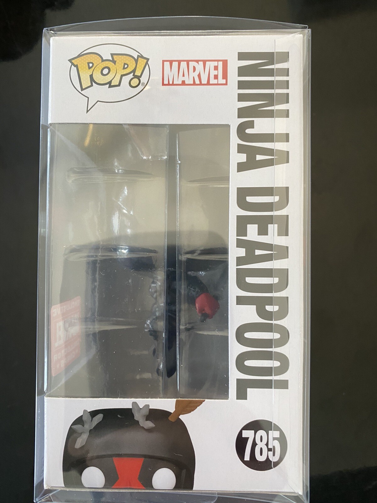 Deadpool Funko Pop! Ninja Deadpool Marvel Collector Corps Excl + Free ...