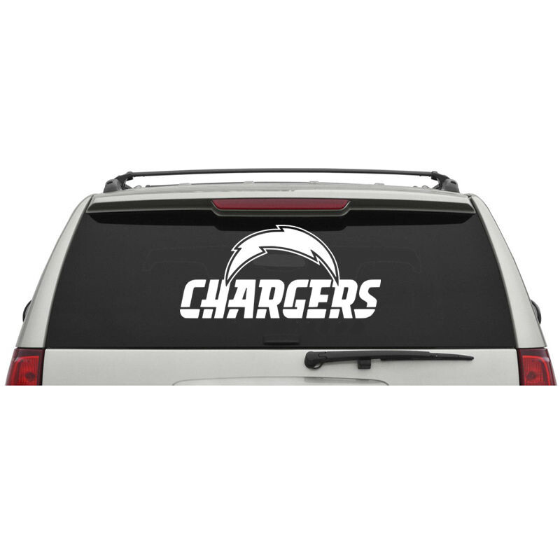 Los Angeles Chargers Window Sticker Vinyl Decal any size any color | eBay