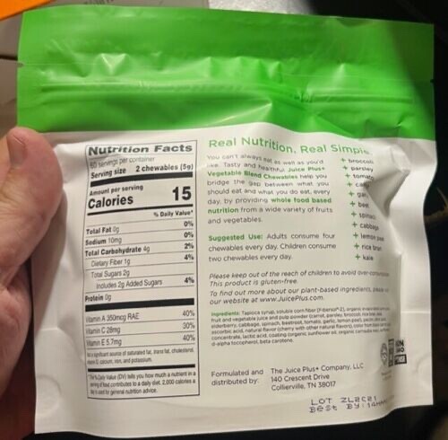 Juice Plus+ Trio - 360 Gummy Chewables: Fruit, Vegetable & Berry - 09/ ...