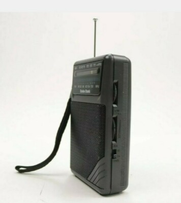 Vintage Radio Shack model 12-454 Portable AM FM Radio Black | eBay