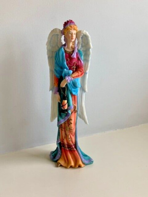 1998 Lenox The Angels Of Life "Angel Of Light" 11.5 Inch Resin Figurine ...