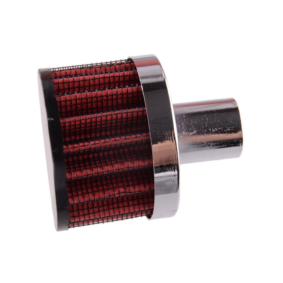 2pcs 19mm Crankcase Air Filter With Clamp Oil Catch Vent Valve Cover ...