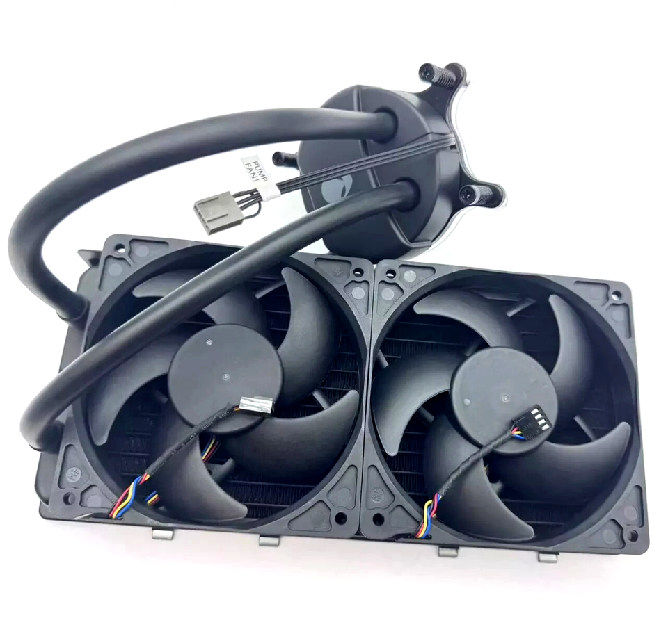 New Alienware 240mm AMD AM4 AM5 AIO CPU Liquid Cooler w/ Fans & Bracket ...