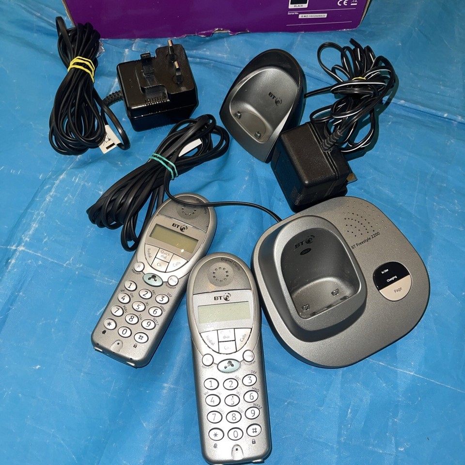 2x BT Hudson 1500 Plus Home Phone & Answering Machine | eBay UK