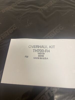 Transtec overhaul kit Th700-R4 1982-86 2246 | eBay