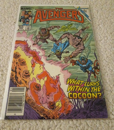 AVENGERS #263 Return of Jean Grey "What Lurks Below? Marvel Comics 1986 ...
