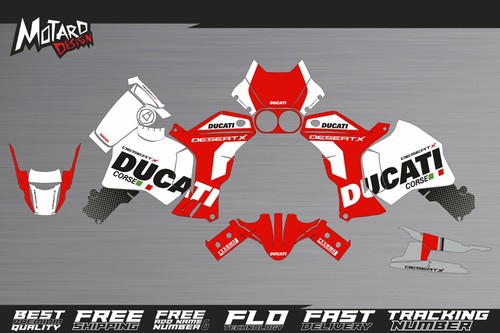 Graphics Kit for Ducati Desert X Decals Stickers Decor by Motard Design ...