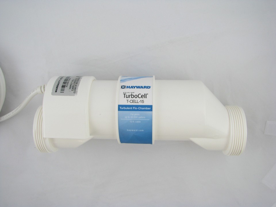Hayward Turbo Cell (T-CELL 15) Swimpure Plus Replacement Salt Cell ...