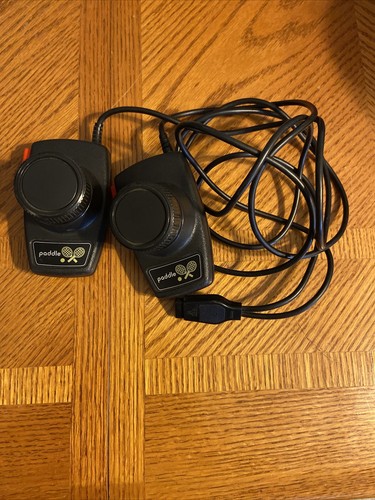 2 Sets Atari 2600 Paddles - Untested - 1 set for "Paddle", 1 set for ...