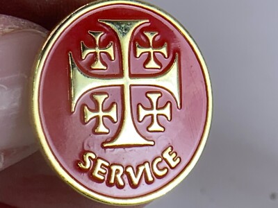 Terra Sancta Guild RCIA Service Award Vintage Tack Pin T-4510 | eBay