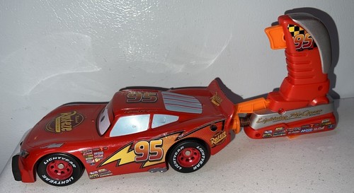 RARE Disney Pixar Cars #35 Toy Trigger Launch Race Crash Wreck Vintage ...