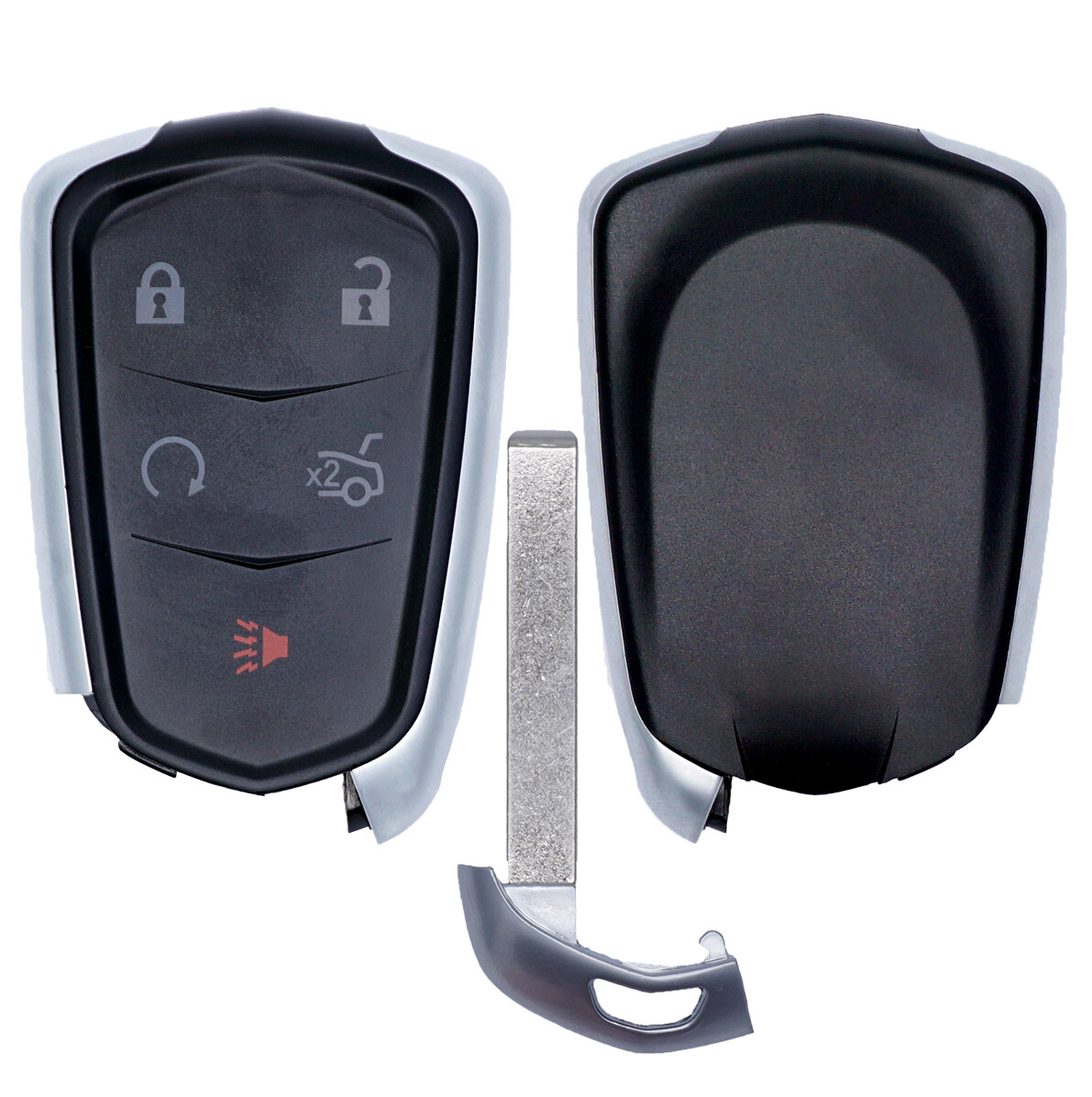 NEW REPLACEMENT CASE SHELL FOR 5B TRUNK CADILLAC SMART KEY REMOTE FOB ...