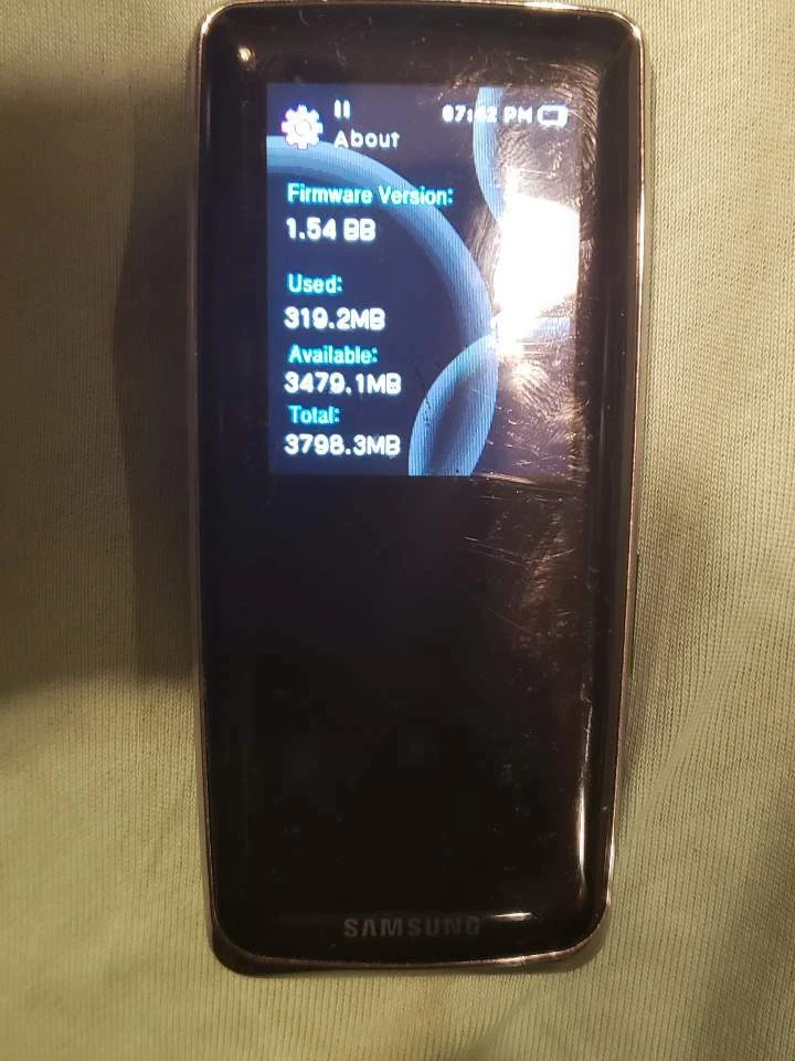 Samsung Mp3 Player Touch