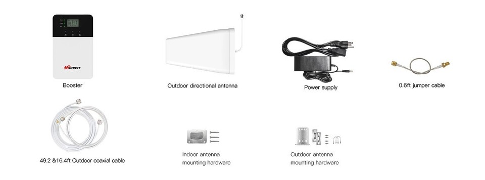 HIBoost 4K Plus Cell Phone Signal Booster Improves 4G, LTE and 5G | eBay