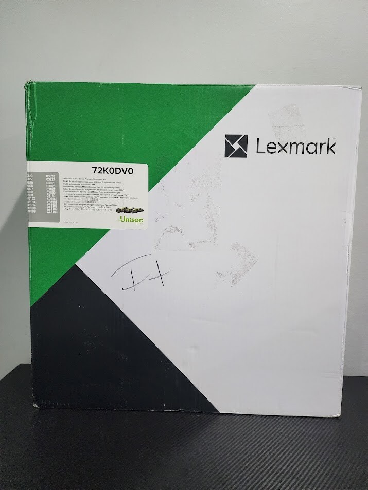 Lexmark 72K0DV0 Color (CMY) Return Program Developer Kit | eBay