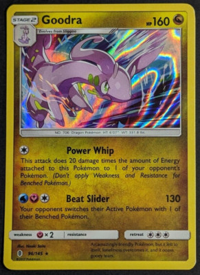 Goodra Holo NM 96/145 Guardians Rising Pokemon Card | eBay