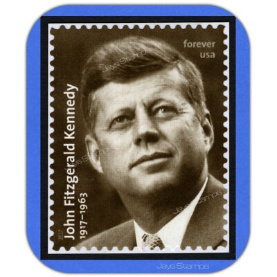 2017 JOHN FITZGERALD KENNEDY JFK Single -MINT-GENUINE- Individual Stamp ...