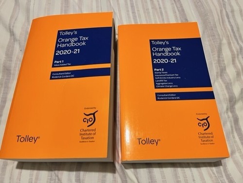 Tolley’s Tax Handbooks 2021-22 Complete Set of 5 Yellow and 2 Orange ...
