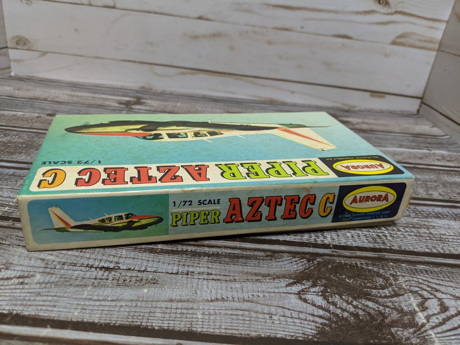 Aurora Piper Aztec C Airplane Plastic Model Kit | eBay