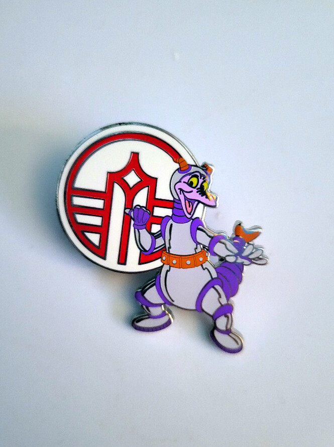 Disney Parks EPCOT 40th Anniversary Figment Mystery Pavilion Symbol ...