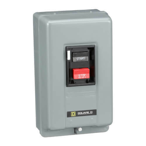 Square D 2510MBG2 Nema 1 Enclosure 600V Manual Motor Starter ...